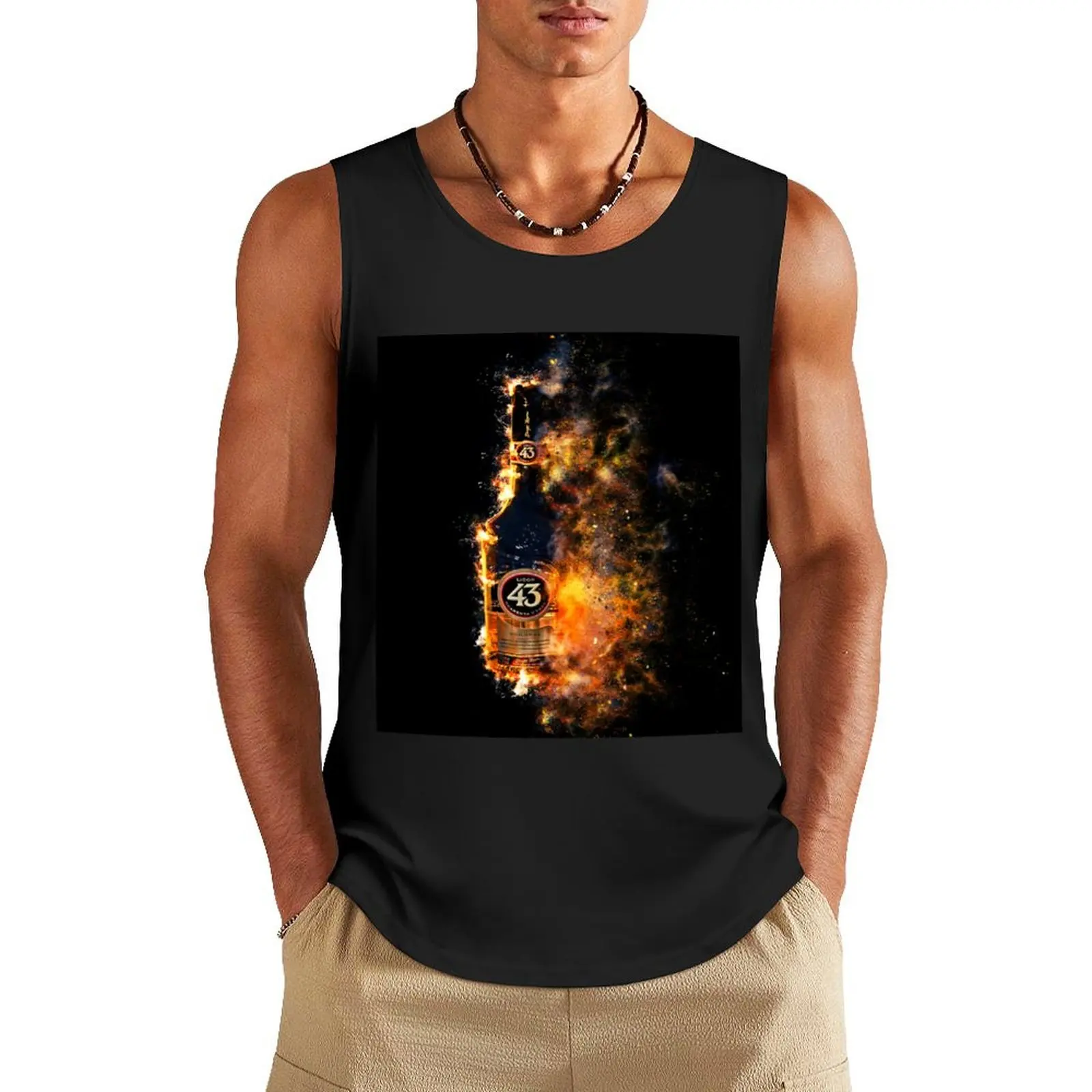 Licor-43-on-fire-quarante-i-tre-Tank-Top-Male-clothes-summer-2024-Men-s ...