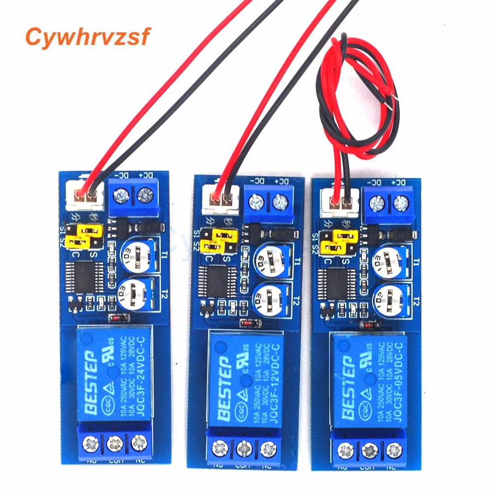 DC-5V-12V-24V-Infinite-Cycle-Delay-Timing-Time-Relay-Timer-Control-ON ...