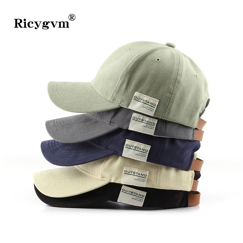 кепка Japanese Style Solid Color Baseball Cap For Men Women Outdoor ...