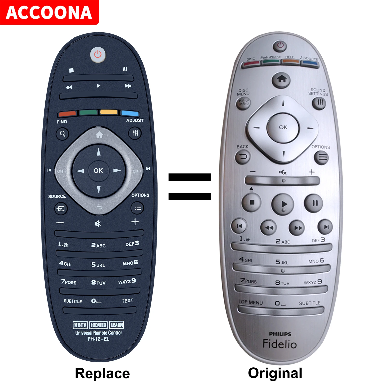Remote Control For Philips fidelio HTS7140 HTS9140 HTS9520 HTS8562 ...