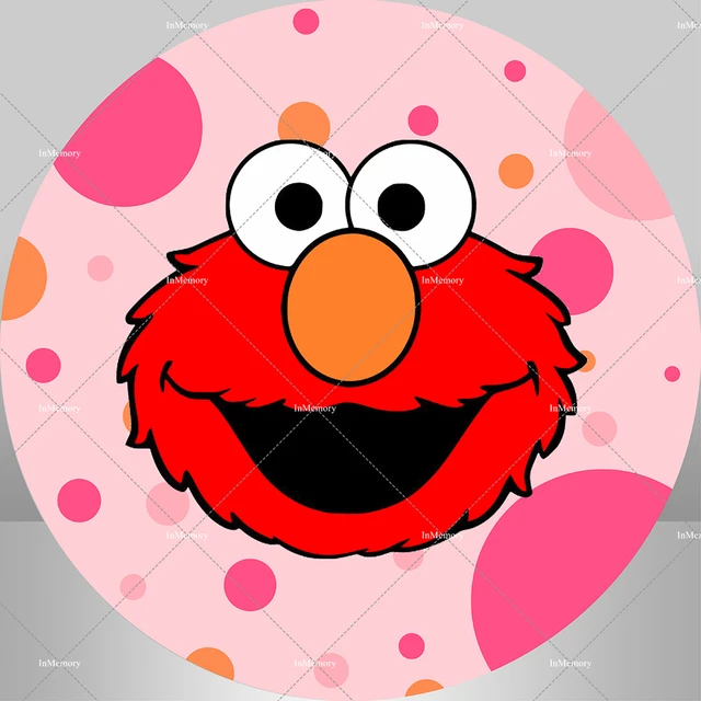 Elmo Face Background