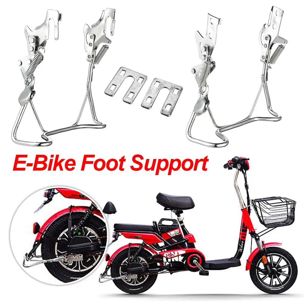 14/16/18 Inch Double Leg Universal Bike Stand Rack E-Bike Foot Support ...