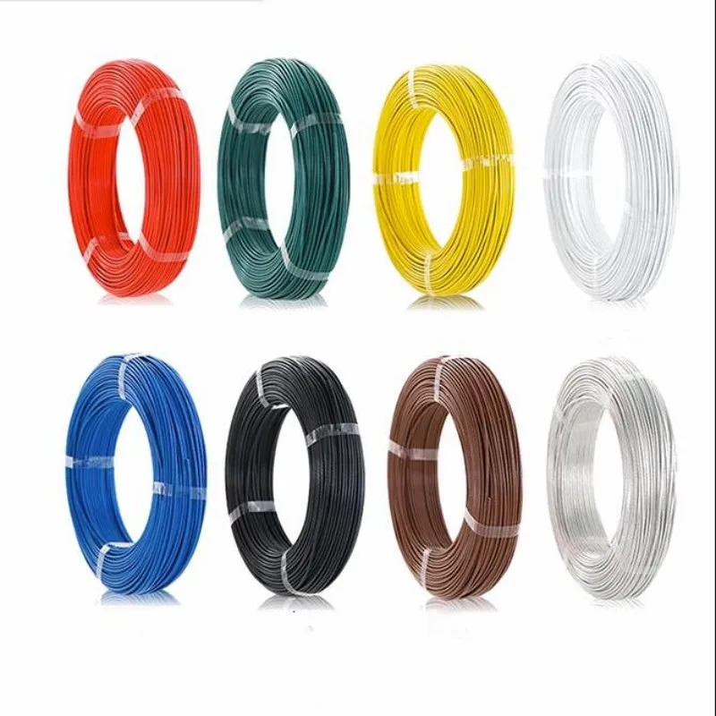 Ff46-2 Fep Pfep Ptfe Teflo Silver-plated Signal Electronic Wire Copper ...