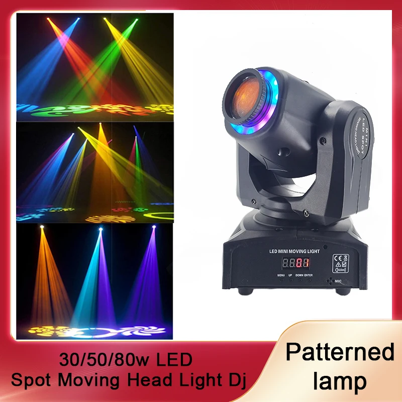80W-Professional-Disco-light-DMX512-Voice-Control-RGB-LED-KTV-Bar-Party ...