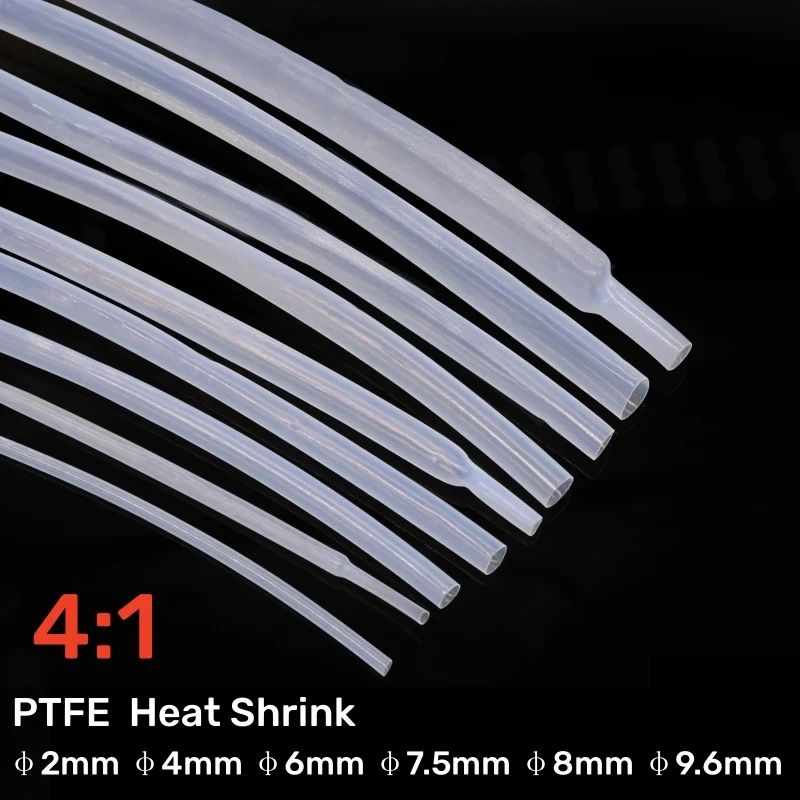 PTFE-Clear-Heat-Shrink-Tube-4-1-Sleeving-High-Temperature-and-Oil ...
