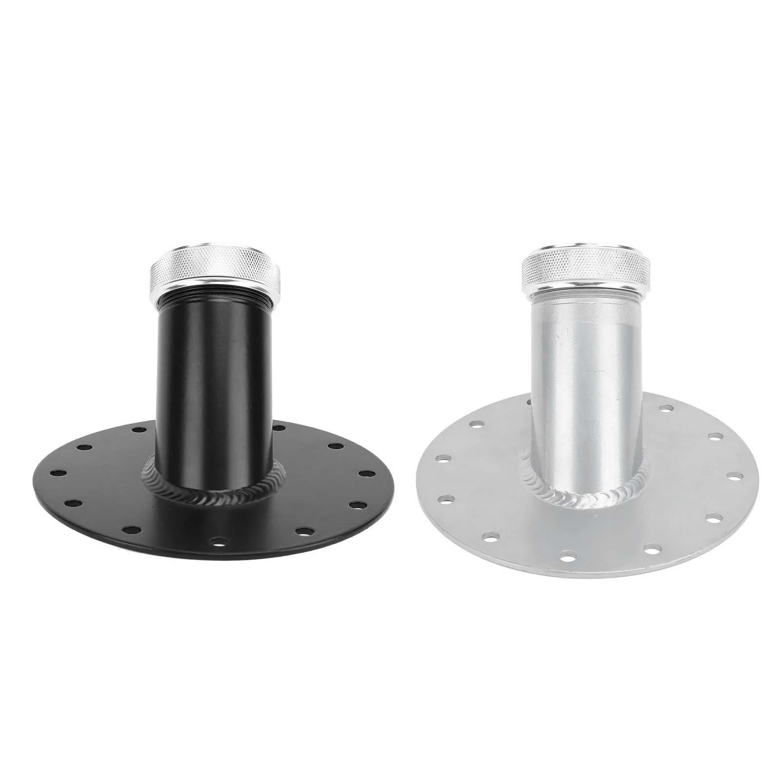 45 Degree Fuel Cell Filler Neck with 12 Bolt Steel Base Aluminum Cap 1 ...