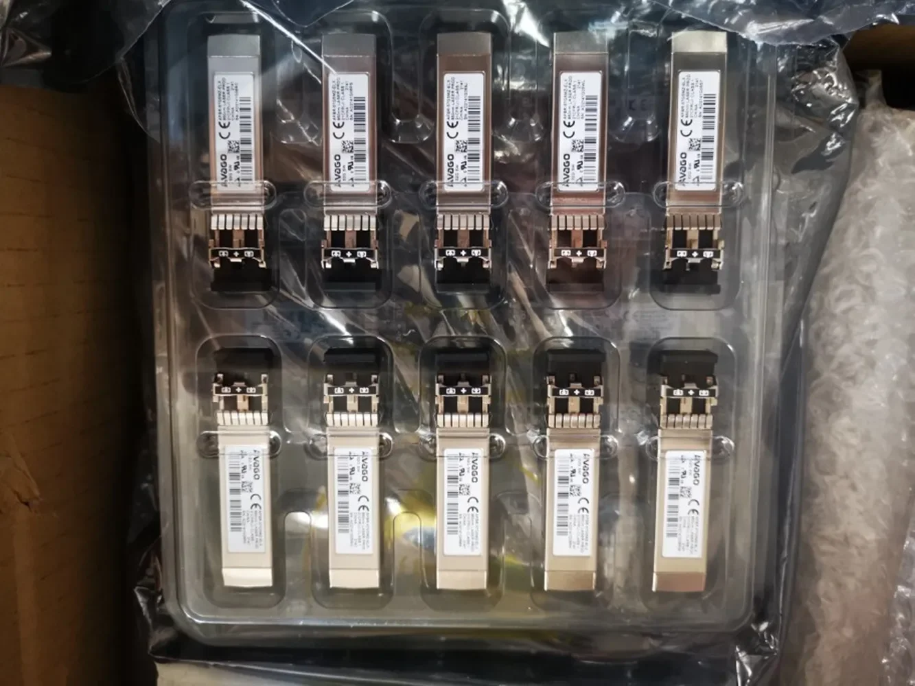 New Emulex 32g fiber sfp/AFBR-57G5MZ-ELX/32G 850nm sfp+/HBA module ...