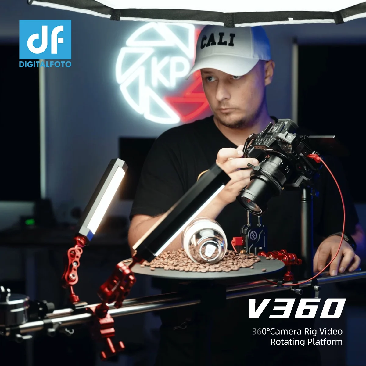 DigitalFoto-V360-360-Camera-Rig-Video-Rotating-Platform-Camera-Slider ...