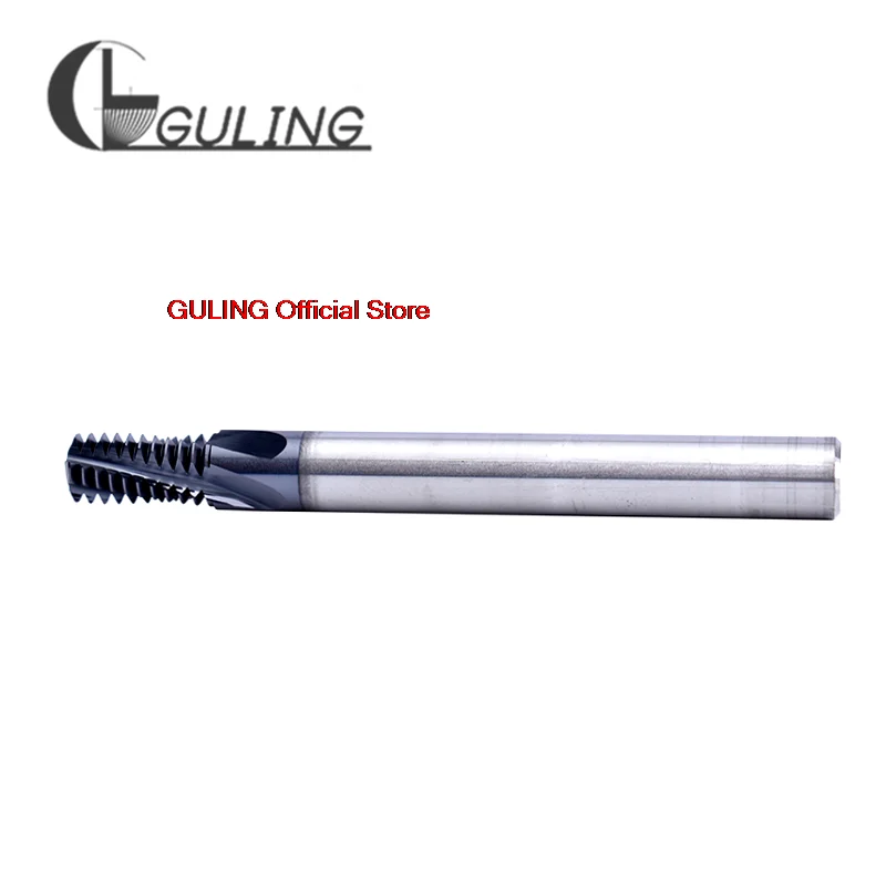 GULING-CNC-Machine-Solid-Carbide-Full-Thread-Milling-Cutter-M3-M4-M5-M6 ...