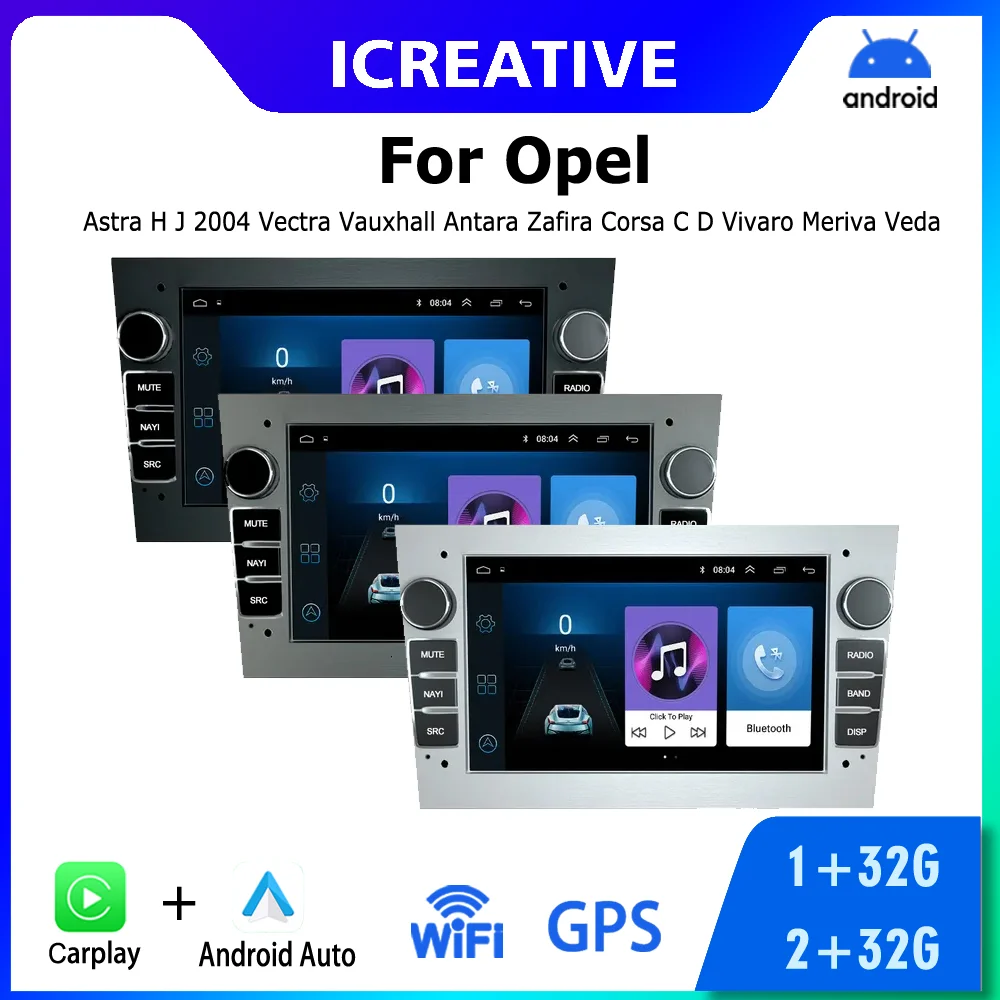 Car-Radio-2Din-Android-for-Opel-Astra-H-J-Vectra-Vauxhall-Antara-Zafira ...