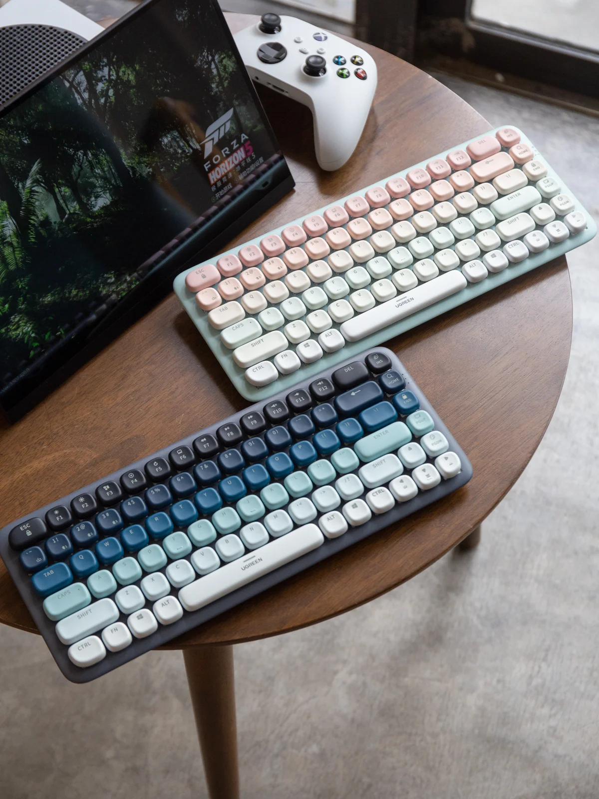 UGREEN Fun+ Wireless Bluetooth Keyboard Phantasialand Tea Switches ...