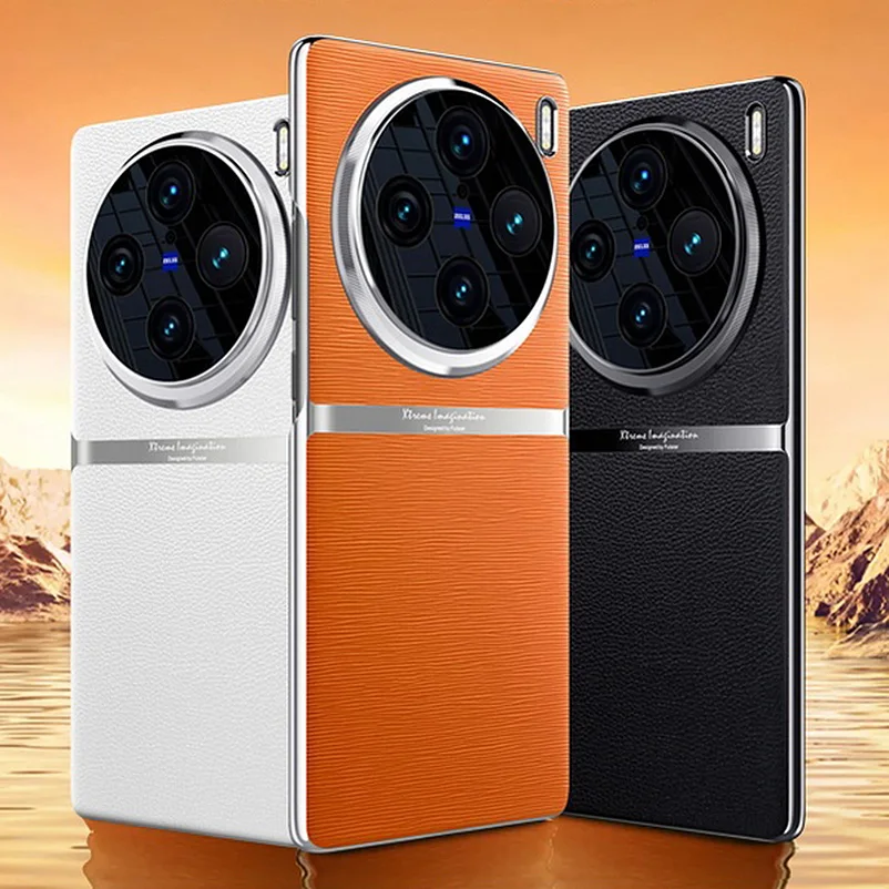 Luxury-PU-Leather-Camera-Protection-Phone-Case-For-VIVO-X100-Pro-X100 ...