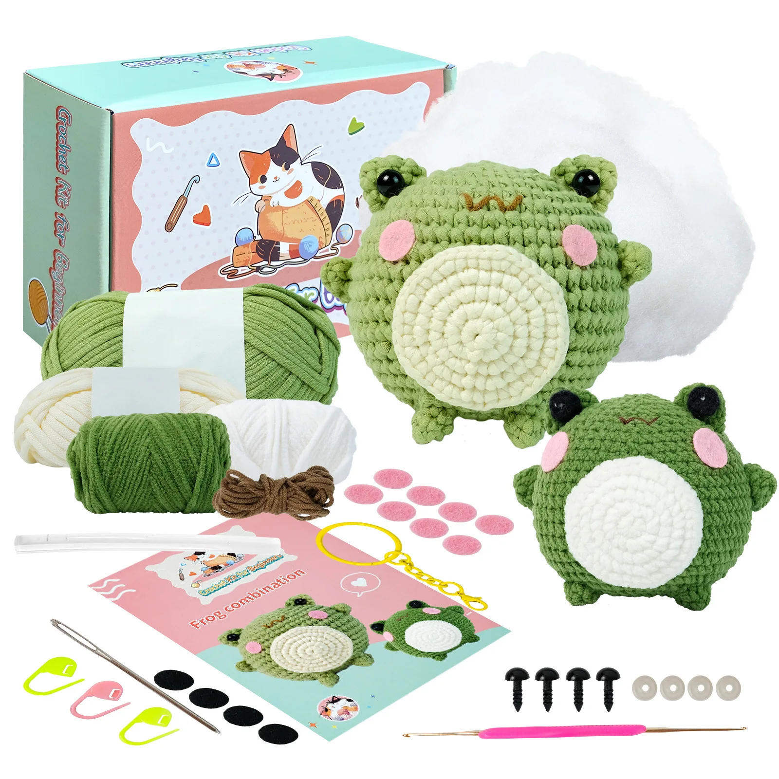 Beginner Crochet Animal Kits for Adults with Step-by-Step Video ...