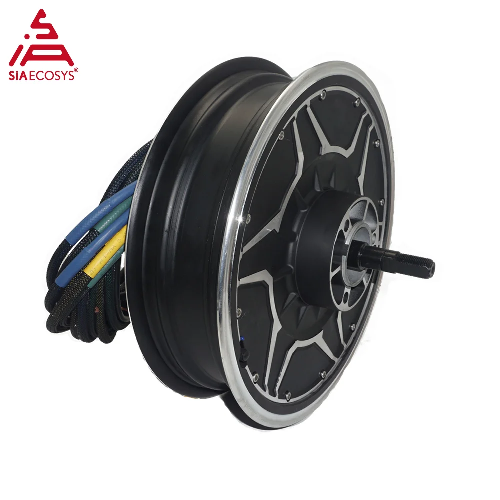 QSMOTOR New QS268 6000W 12*3.0inch V5 72V 130kph Hot Sale BLDC Hub ...