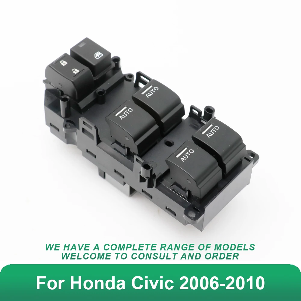 New Power Master Window Switch 35750-SEL-P11 For Honda City Fit Base DX