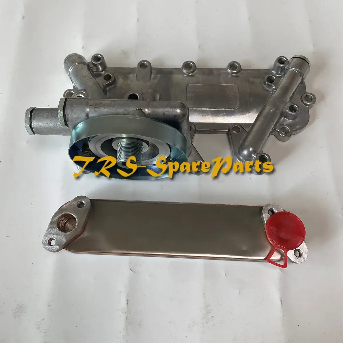 Oil Cooler Cover Oil Cooler Core For Hino 300 W04D - AliExpress 34