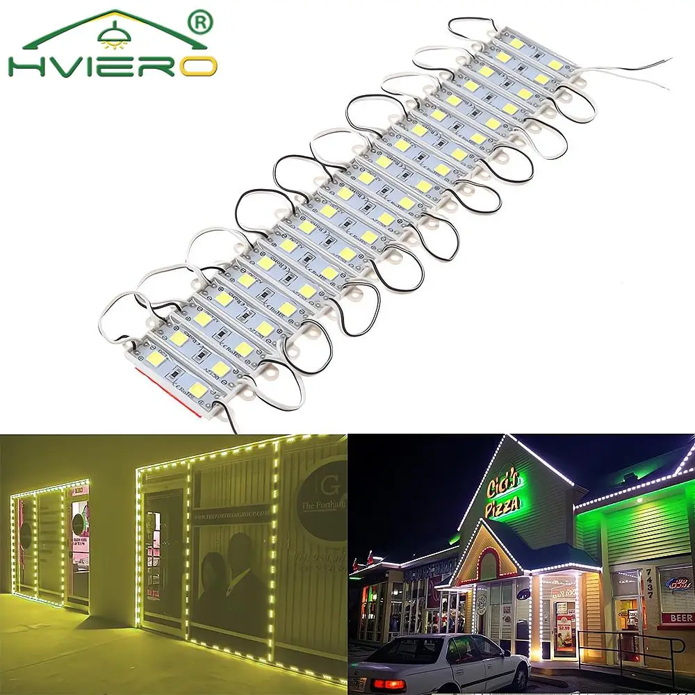 20Pcs-5054-2LED-Modules-Mini-Led-DC-12V-Waterproof-Backlight-For ...
