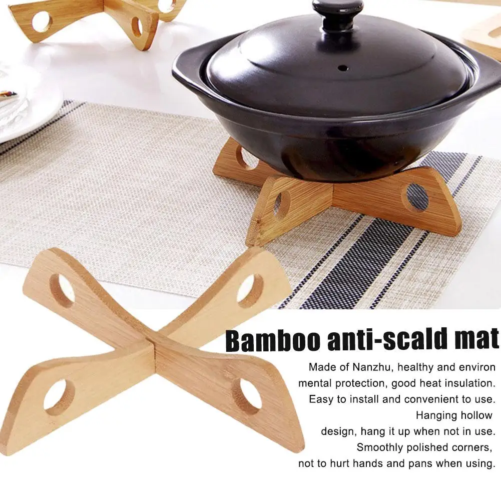 Bamboo-Table-Anti-scald-Mat-Pot-Bowl-Heat-Kitchen-Table-Mat-Detachable ...