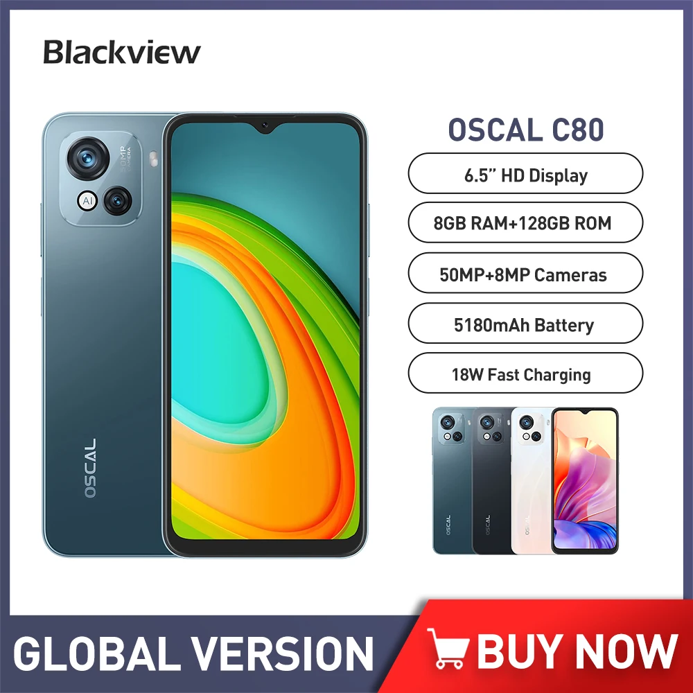 Blackview-Oscal-C80-8GB-128-GBCell-Phone-Fast-Charging-Phone-Smartphone ...