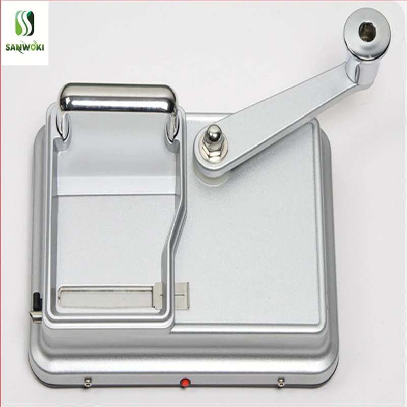 Cigarette Rolling Machine Stainless Steel Hand Crank Tobacco Cigaretter ...