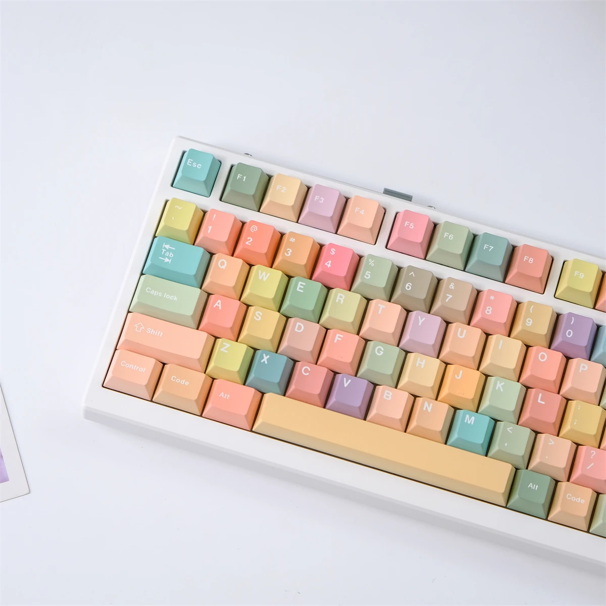 147-Keys-Candy-PBT-Keycaps-Gradient-Color-Keycaps-Cherry-Profile-Dye ...
