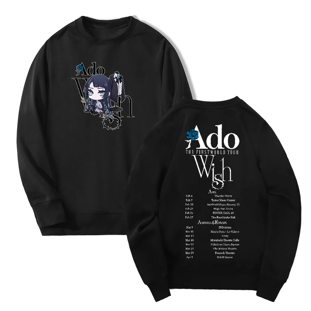 Ado-Wish-Merch-The-First-World-Tour-2024-Japan-Singer-Crewneck-Long ...