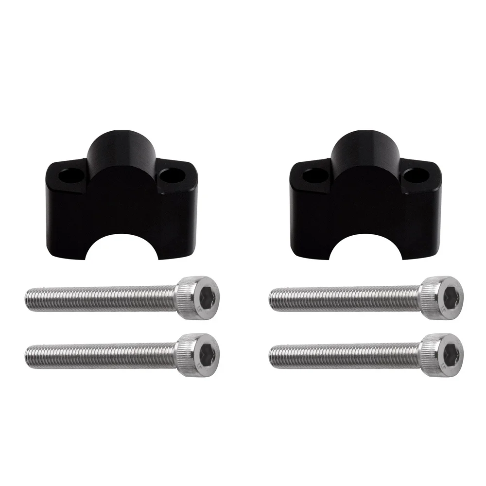 Motocicleta guiador Riser Mount braçadeira Risers de elevação alta para ...