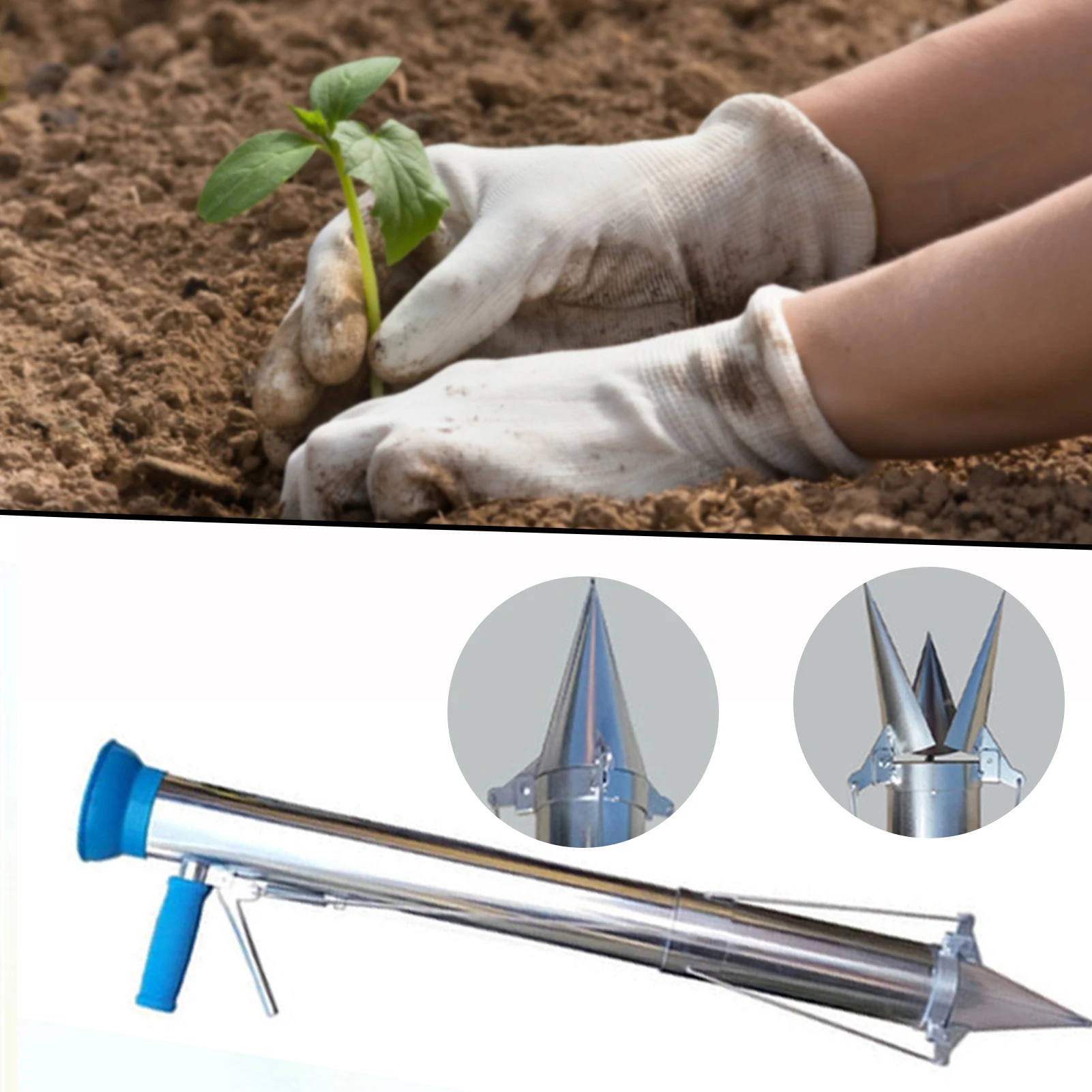 Stainless-Steel-Manual-Seedling-Planter-Vegetable-Planter-Agricultural ...