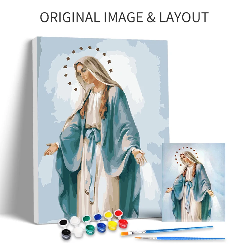 Virgin Mary Drawings Art