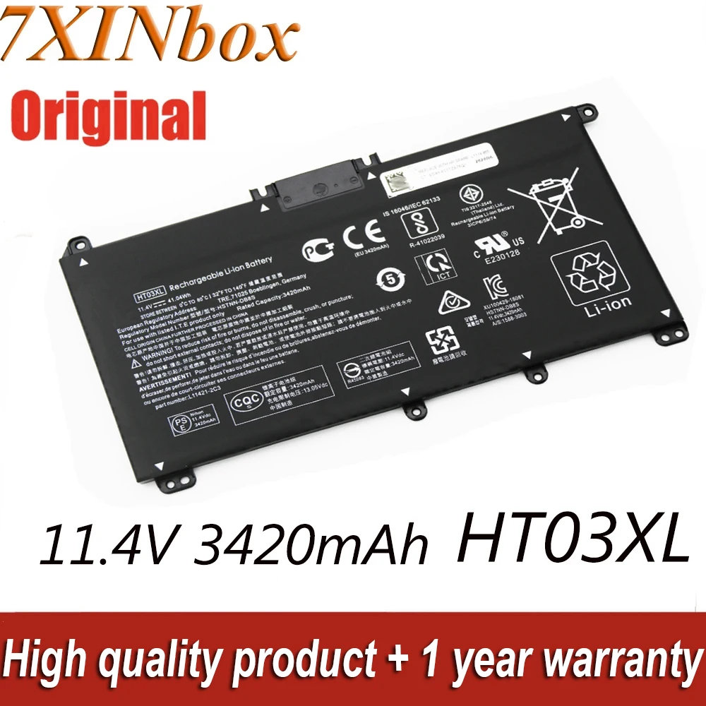 7XINbox-11-4V-41-04Wh-HT03XL-Original-Laptop-Battery-For-HP-Pavilion-14 ...