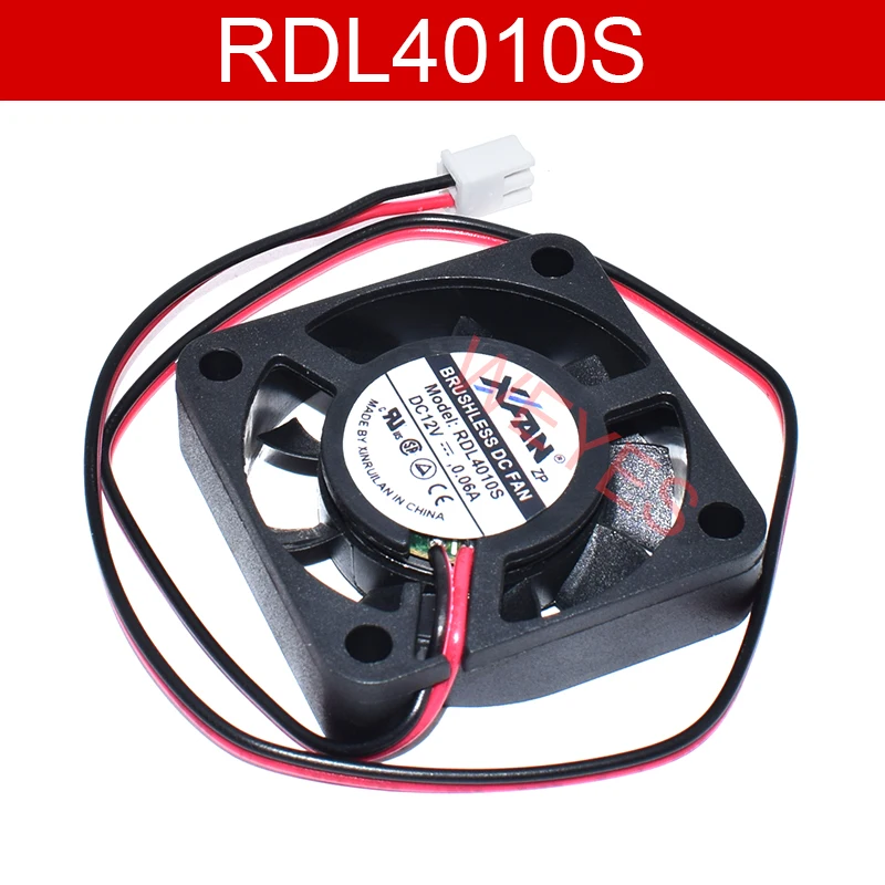 Ventilador-de-refrigeraci-n-de-dos-pines-para-X-Fan-RDL4010S-12V-0-06A ...