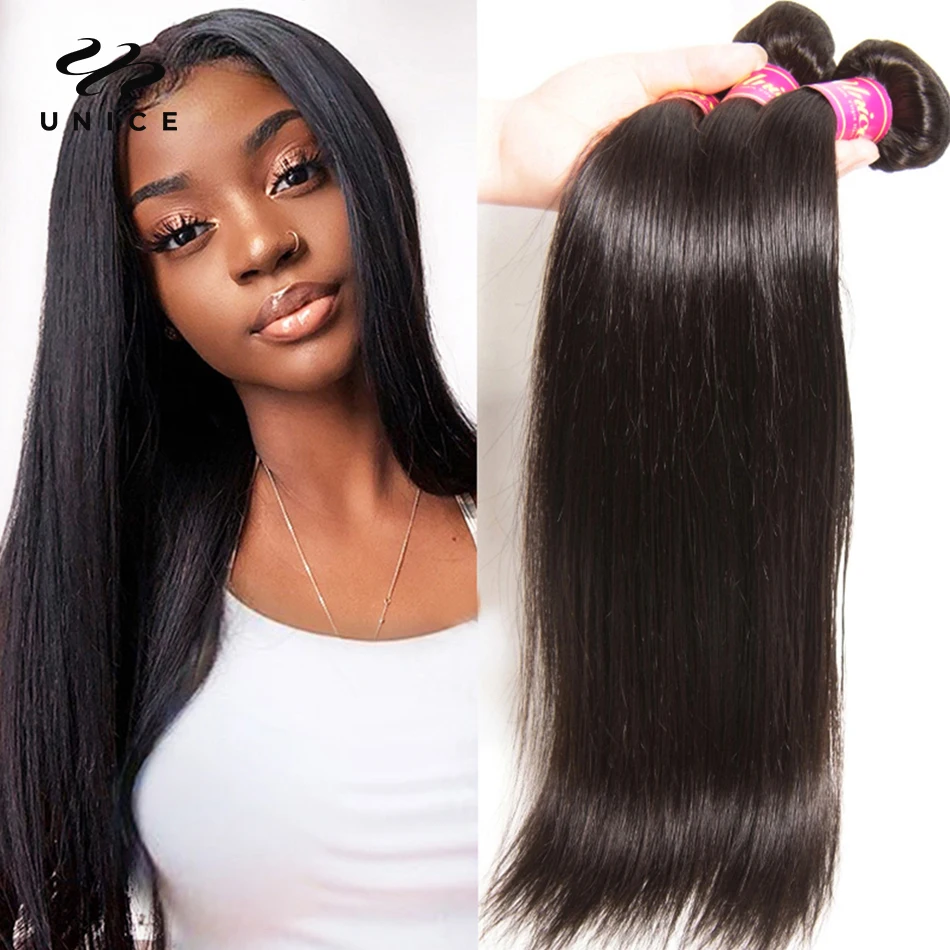 Mechones-de-pelo-liso-peruano-UNICE-HAIR-extensiones-de-cabello-humano ...