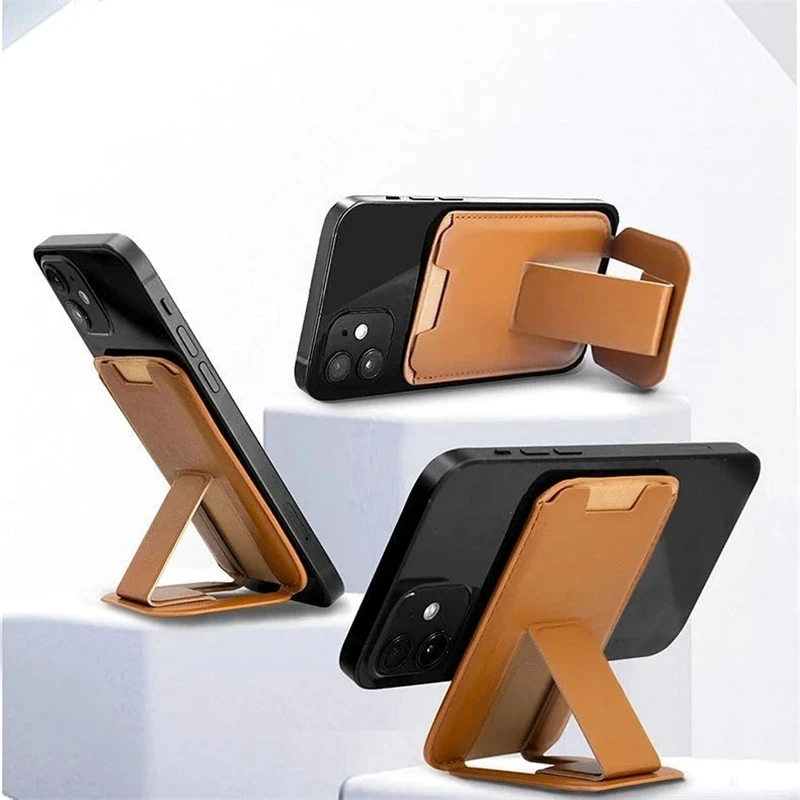 Magnetic-Kickstand-Wallet-with-Stand-Phone-Card-Holder-Case-For-MagSafe ...