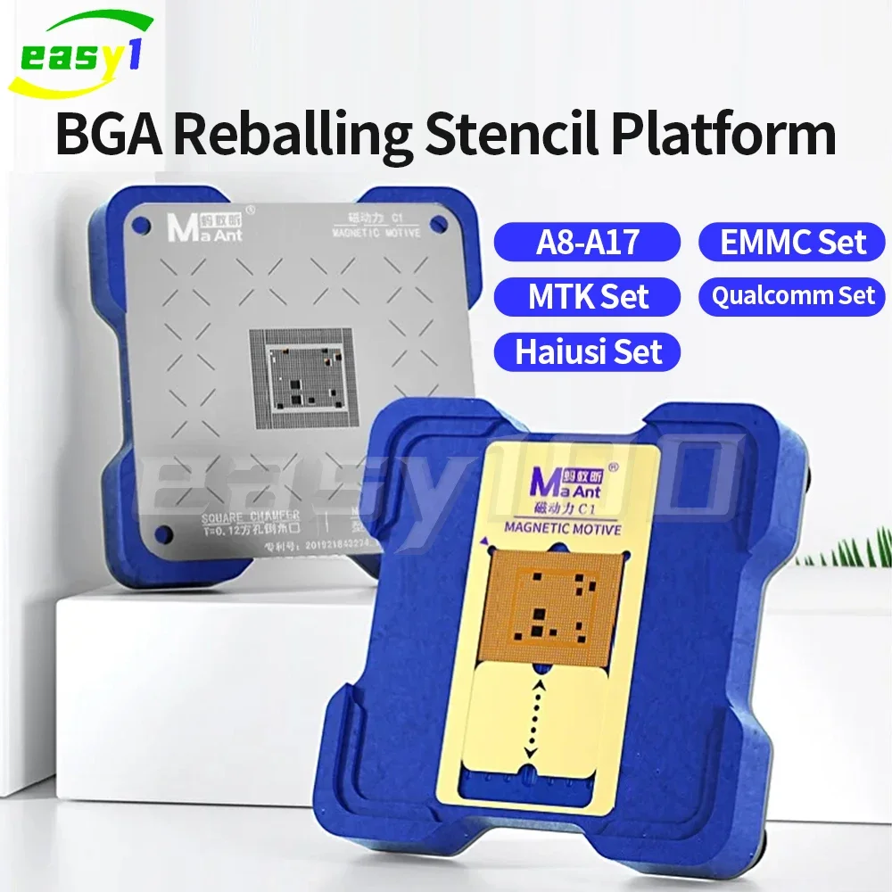 Plataforma-de-plantillas-de-Reballing-MaAnt-C1-BGA-para-IPhone-herramienta-de-reparaci-n-de ...