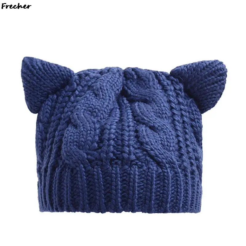 Cat Ear Hat Cat Ear Beanie Pattern Free Crochet Pattern For Cute Cat ...