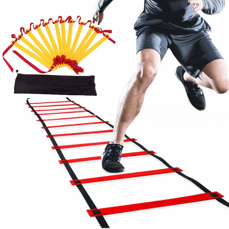 Agility-Ladder-Speed-Training-Ladder-With-Bag-Soccer-Speed-Football ...