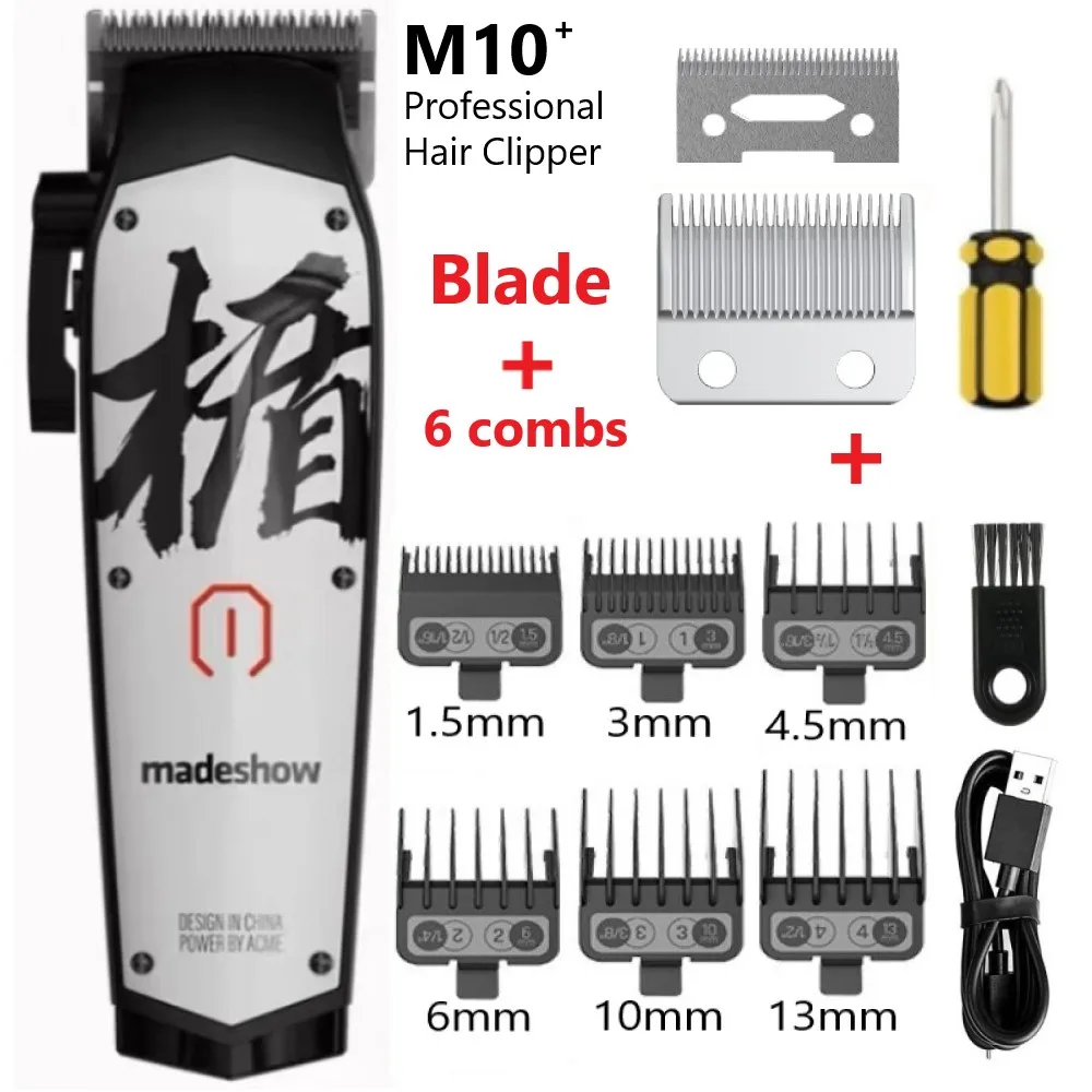 Madeshow-M10-Hair-Clipper-Hair-Trimmer-for-Men-Professional-Hair ...