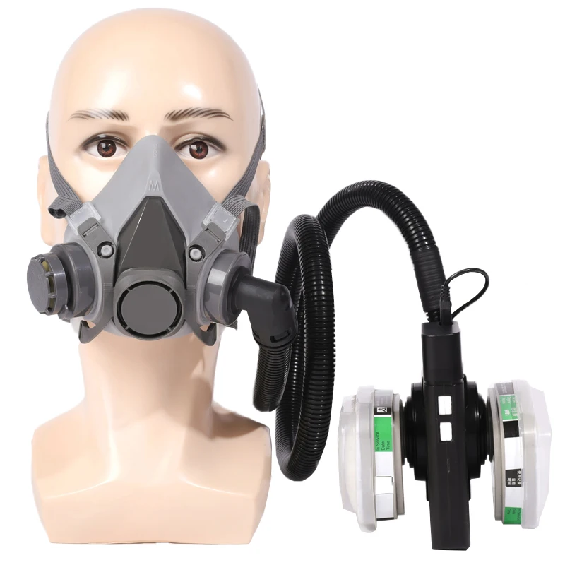 Draagbare Elektrische Luchtzuiverende Chemische Respirator 6200 Half ...