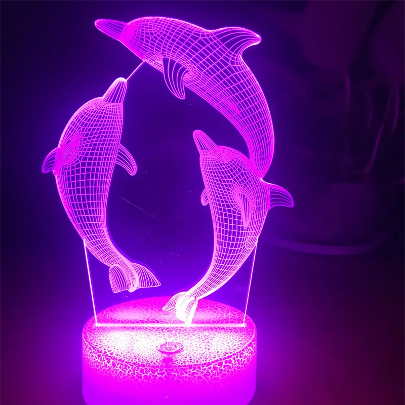 Nighdn-Dolphin-LED-Night-Lamp-for-Kids-Bedroom-USB-Light-Child ...