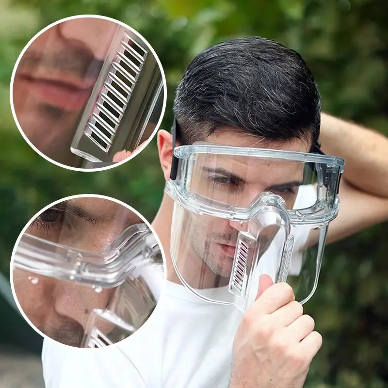 Multipurpose-Ergonomic-Transparent-Protected-Face-Shield-Work ...