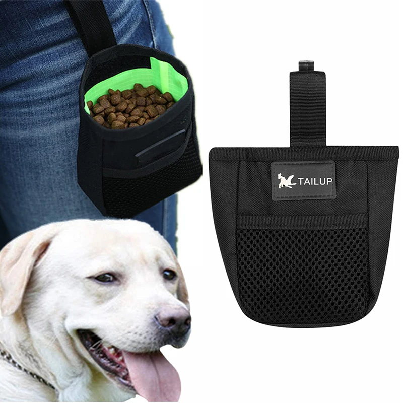 Dog Snack Training Pouch Pet Kibble Treat Bag Outdoor Portable Puppy ...