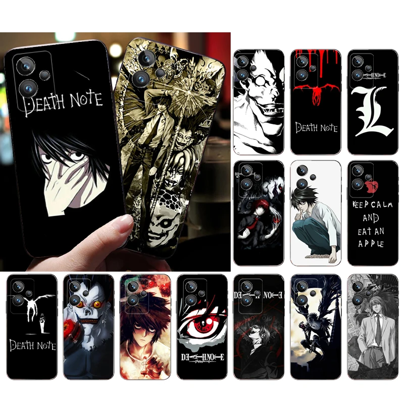 Anime Death Note Phone Case for OPPO Realme 11 10 Pro Plus Realme C55 ...