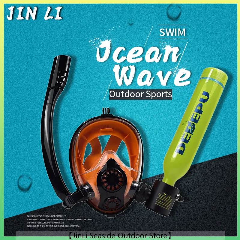 DEDEPU-0-5L-Diving-Scuba-Tank-Air-Cylinder-Oxygen-Snorkeling-Portable ...