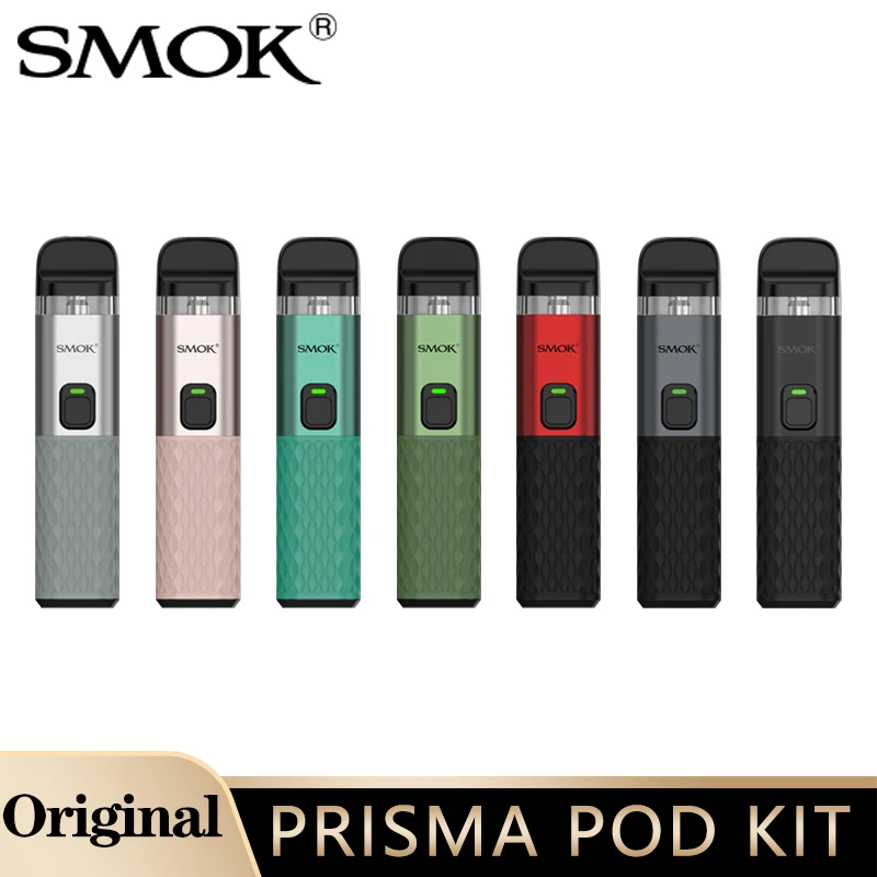 Original-SMOK-Prisma-Pod-Kit-Vape-22W-800mAh-Battery-2ml-Cartridge-Fit ...