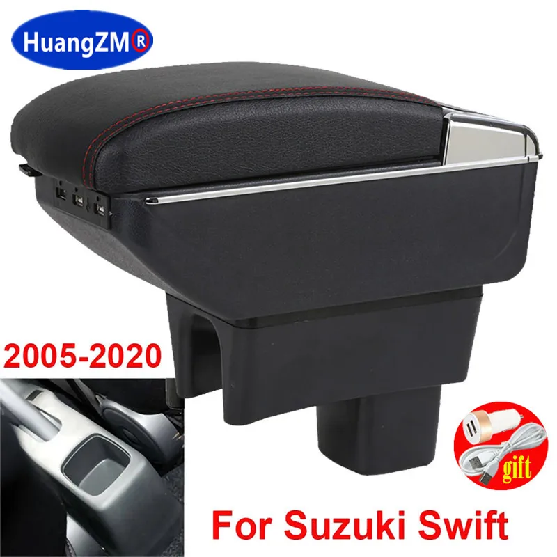 For-Suzuki-Swift-2005-2022-Center-Centre-Console-Storage-Arm-Rest ...
