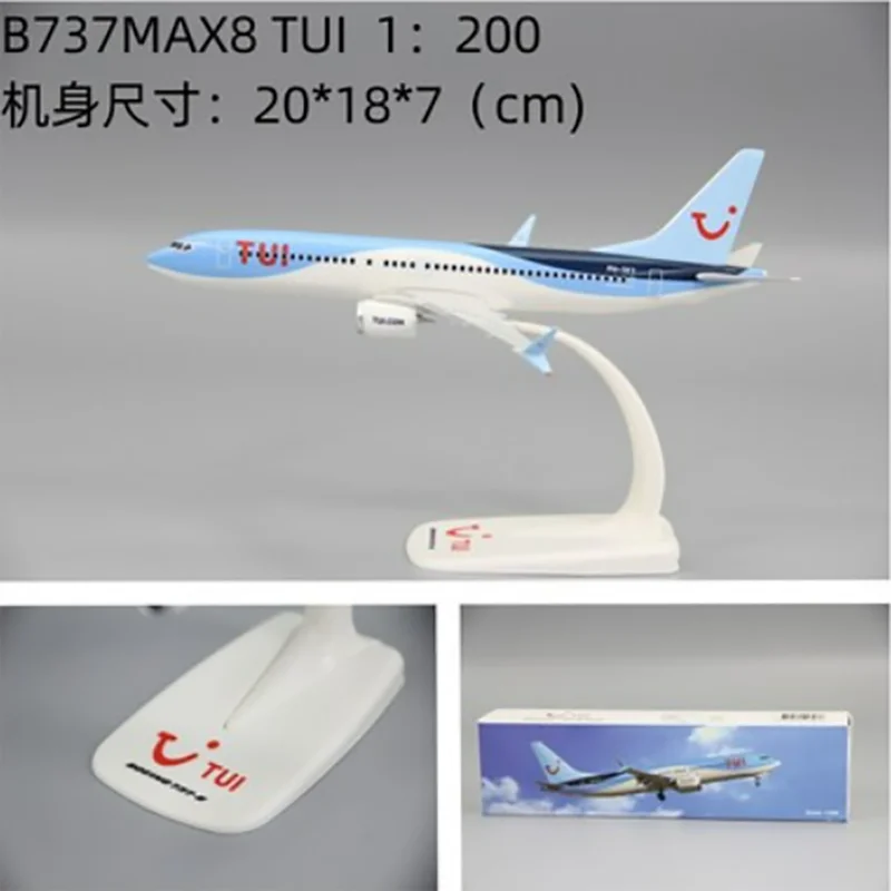 B737MAX8-B787-8-TUI-Airlines-ABS-Plastic-Airplane-Model-Toys-Aircraft ...