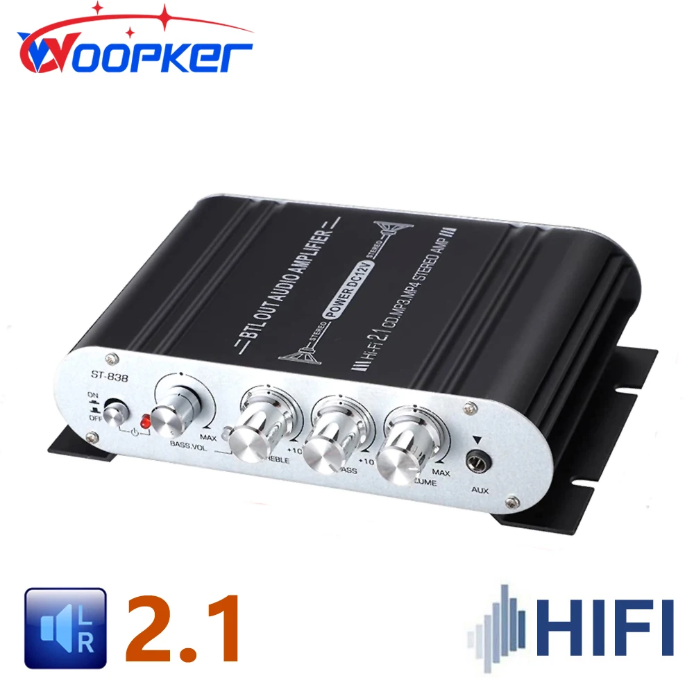 Woopker-Audio-Amplifier-St-838-Channel-2-1-HiFi-Powerful-Stereo-Bass ...