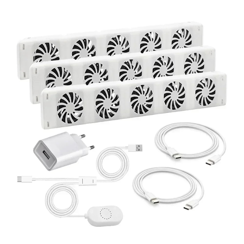 5-Fan-Radiator-Fan-For-Smart-Radiator-Booster-Extension-Set-Ventilator ...