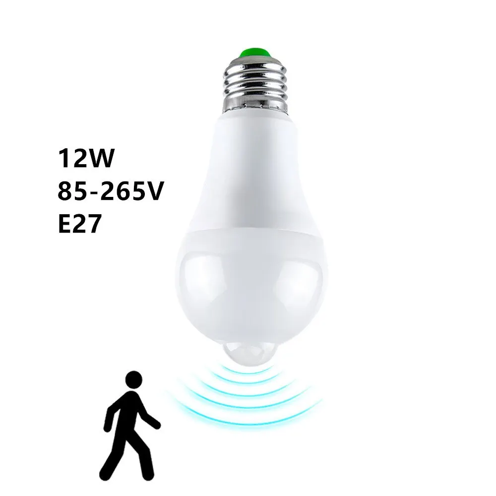 LED-PIR-Motion-Sensor-Light-Bulb-E27-Inteligent-Human-Infrared ...