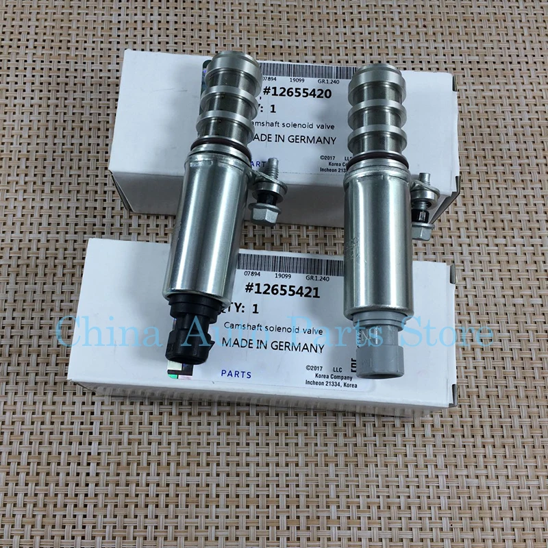 뷰익 쉐보레 캡티바 이쿼녹스 폰티악 새턴 GMC 오펠 안드라 복스홀 12655420 12655421, VVT 솔레노이드 제어 ...